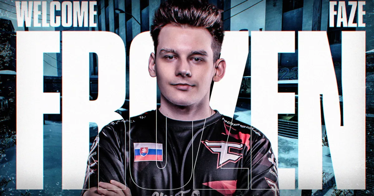 Oficjalnie: frozen nowym graczem FaZe!