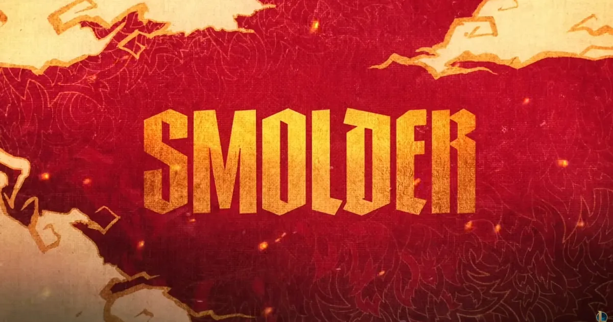 Smolder wkracza na salony, a za nim mag i postać z Arcane