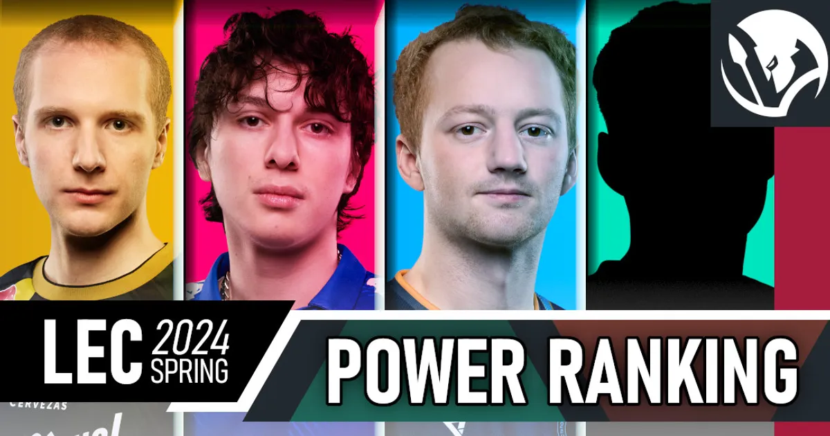 LEC Spring – Power Ranking. Czy będzie to kalka z poprzedniego splitu?
